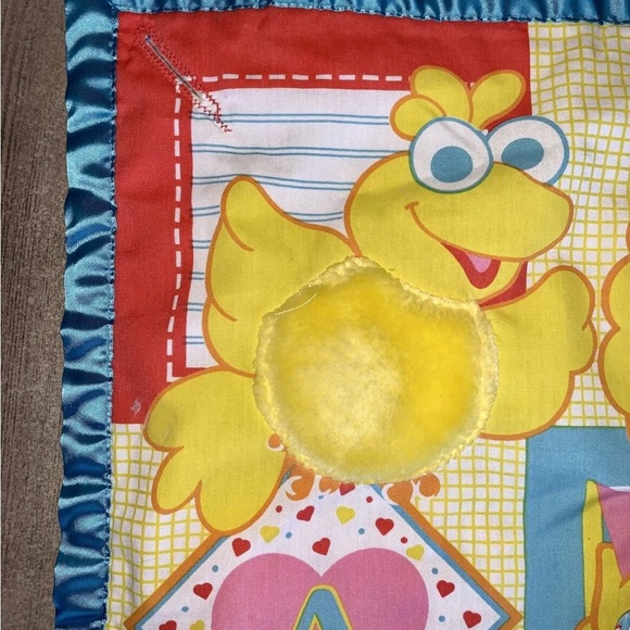 Toys | Vtg Playskool Fold N Go Activity Mat Sesame Street Baby Blanket ...